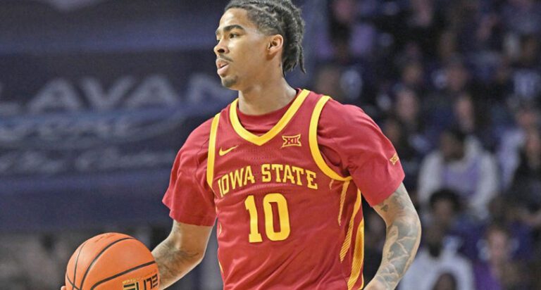 Kansas State vs Iowa State NCAAB Player Props & Picks on Keshon Gilbert ...
