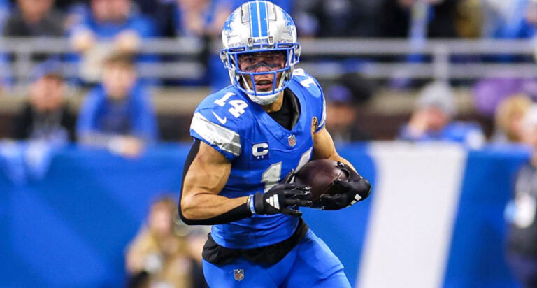 Amon-Ra St. Brown Season Props Preview & Odds - Las Vegas Sports Betting