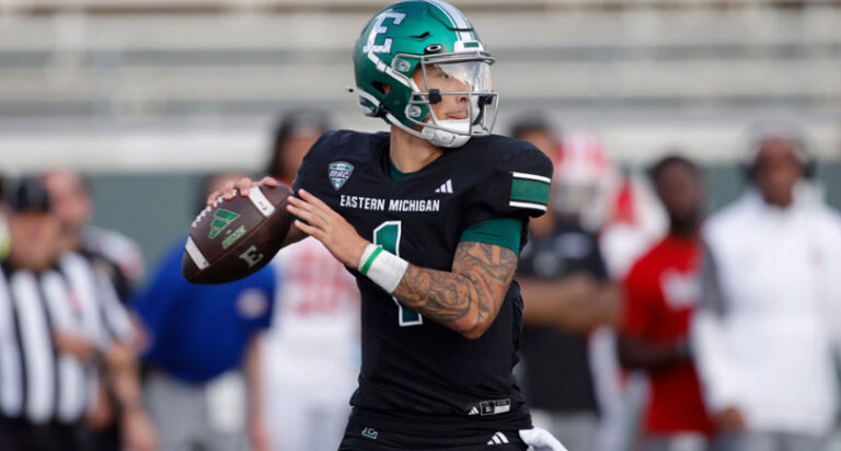 Western Michigan vs Eastern Michigan CFB Props & Picks on Noah Kim ...