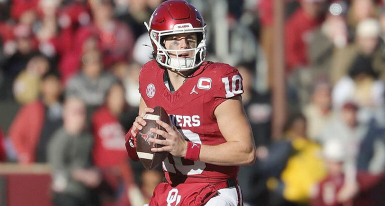 Alabama vs Oklahoma CFP Props & Picks on John Mateer - Las Vegas Sports ...